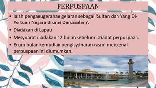Adat Istiadat Diraja: Musim Istiadat, Gendang Jaga Jaga dan Perpuspaan ...