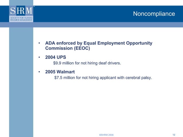 Ada training for supervisors final | PPT | Substance Abuse | Diseases ...