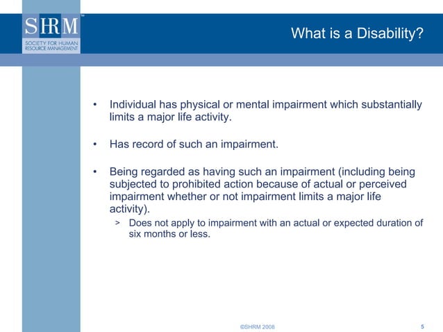 Ada training for supervisors final | PPT | Substance Abuse | Diseases ...