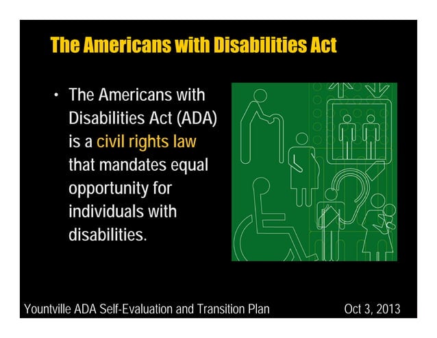 Ada transition plan and washington park public meeting power point ...
