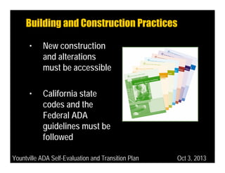 Ada transition plan public meeting power point | PDF