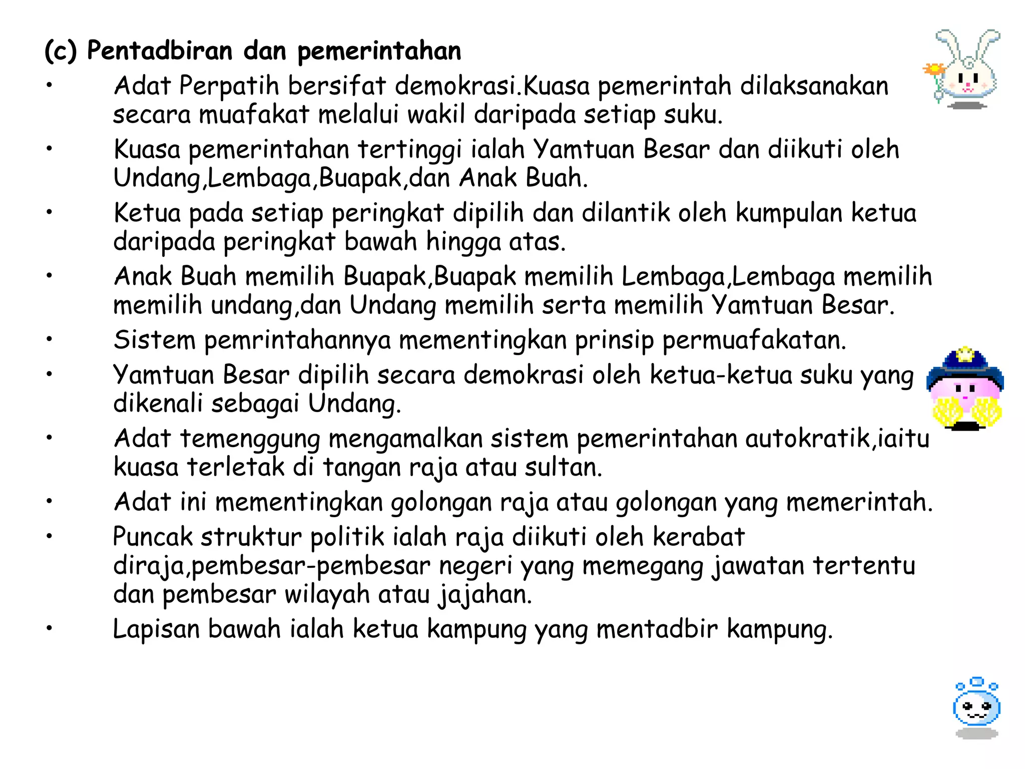 Adat temengung dan adat perpatih | PPT