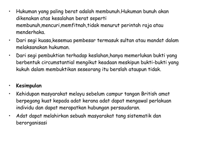 Adat temengung dan adat perpatih | PPT