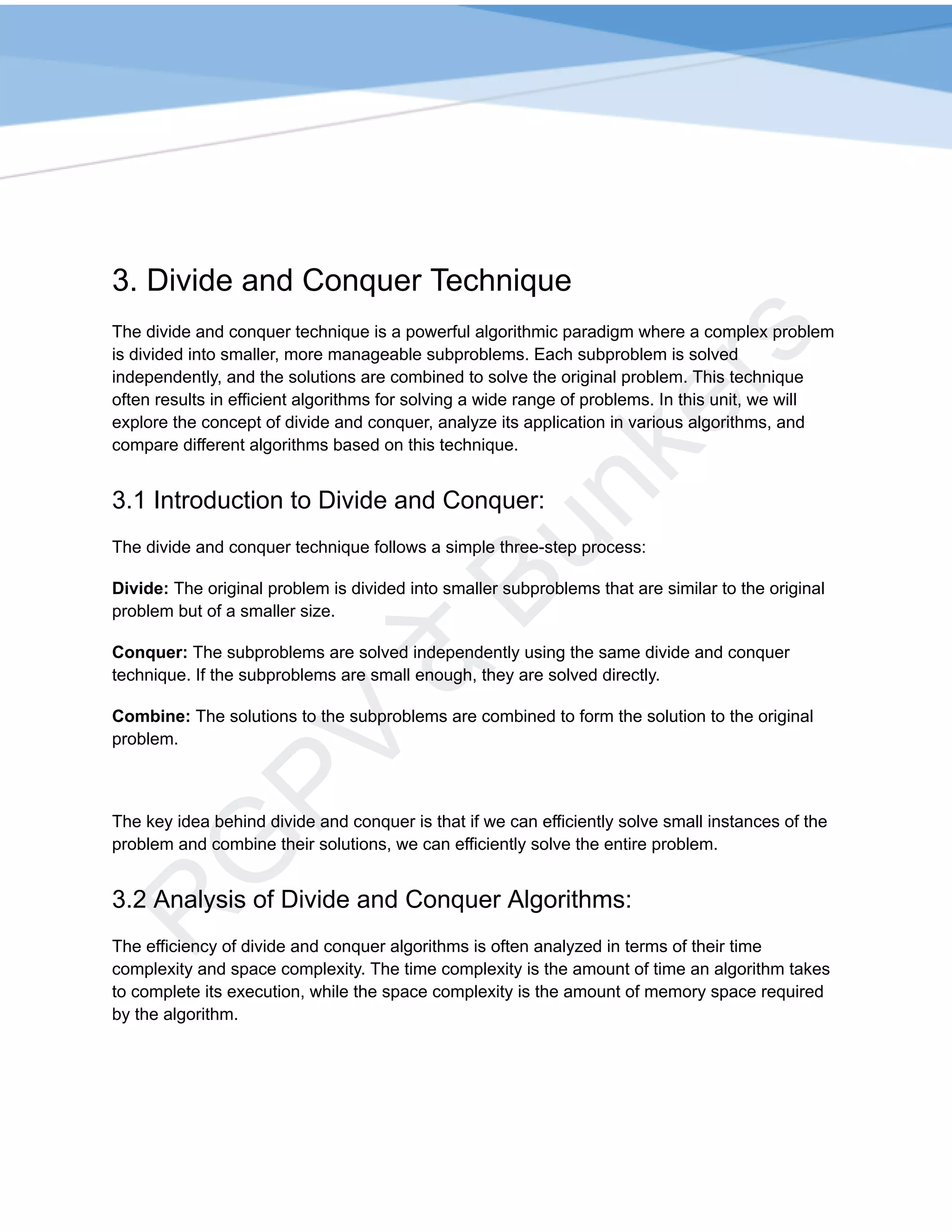 ADA Unit-1 Algorithmic Foundations Analysis, Design, and Efficiency.pdf
