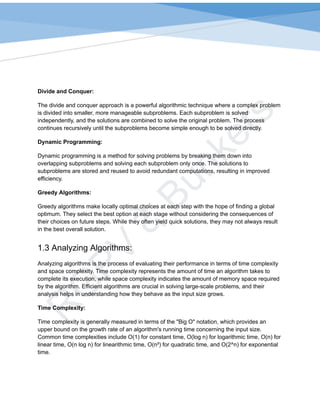 ADA Unit-1 Algorithmic Foundations Analysis, Design, and Efficiency.pdf