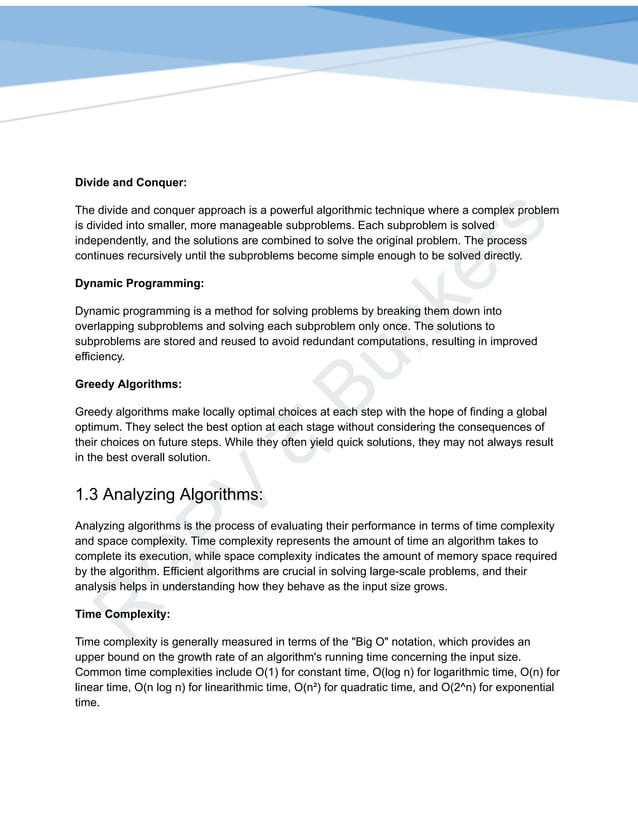 ADA Unit-1 Algorithmic Foundations Analysis, Design, and Efficiency.pdf