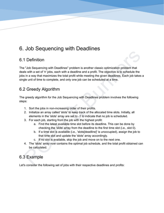 ADA Unit — 2 Greedy Strategy and Examples | RGPV De Bunkers | PDF