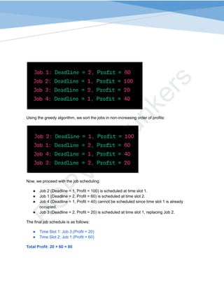 ADA Unit — 2 Greedy Strategy and Examples | RGPV De Bunkers | PDF