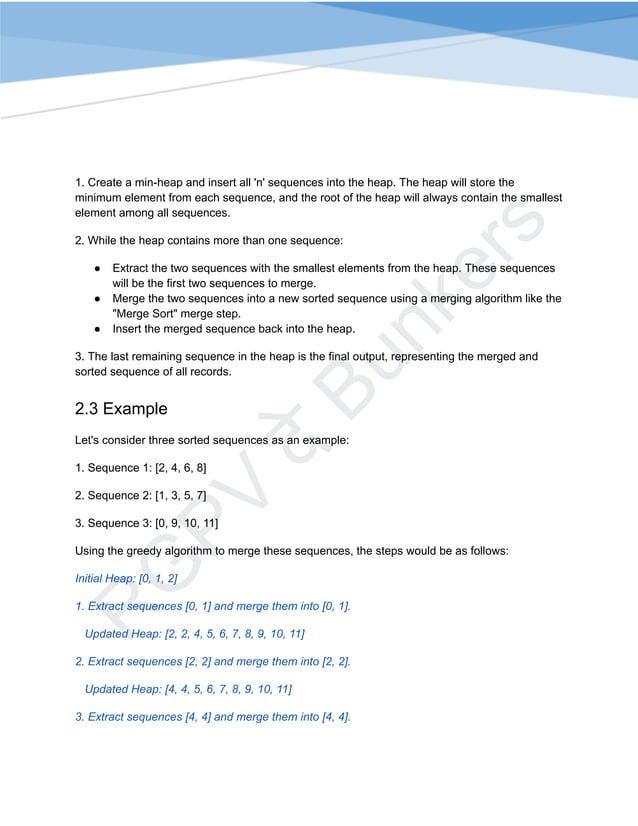 ADA Unit — 2 Greedy Strategy and Examples | RGPV De Bunkers | PDF