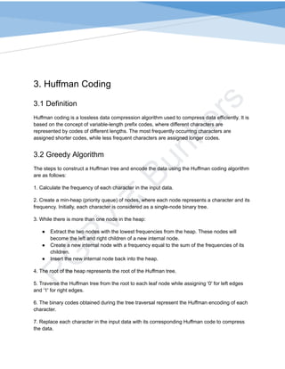 ADA Unit — 2 Greedy Strategy and Examples | RGPV De Bunkers | PDF