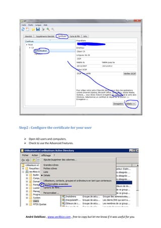 AD authentication with be eID | PDF