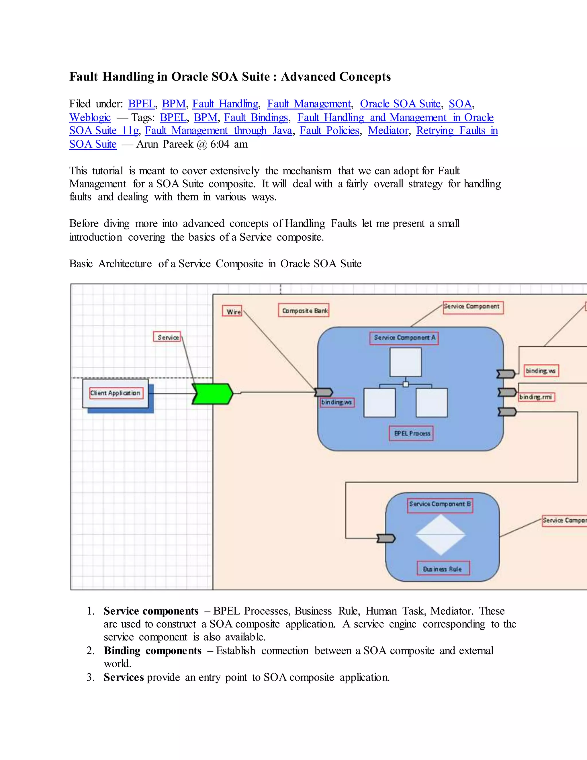 Adavanced faulthandling | DOCX