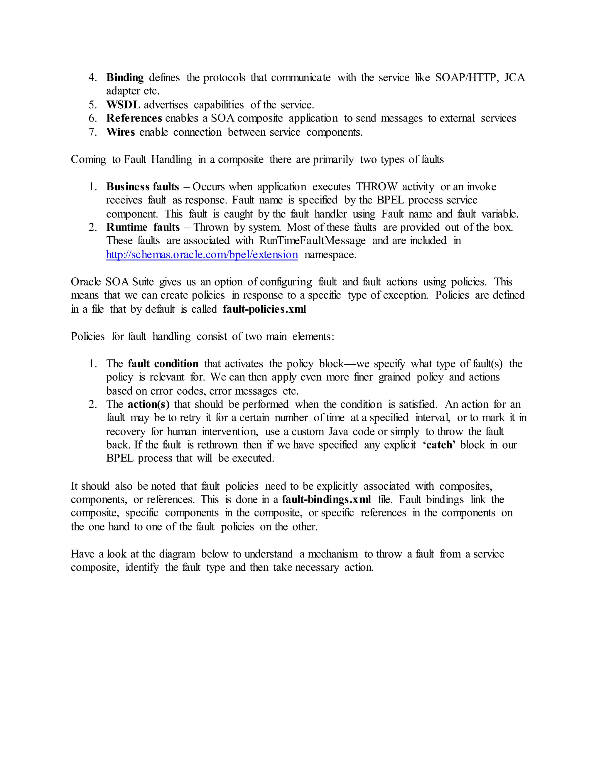 Adavanced faulthandling | DOCX