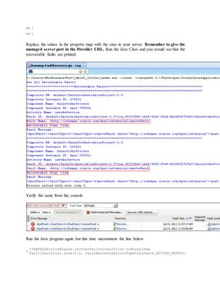 Adavanced faulthandling | DOCX