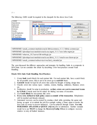 Adavanced faulthandling | DOCX