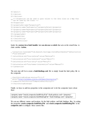 Adavanced faulthandling | DOCX