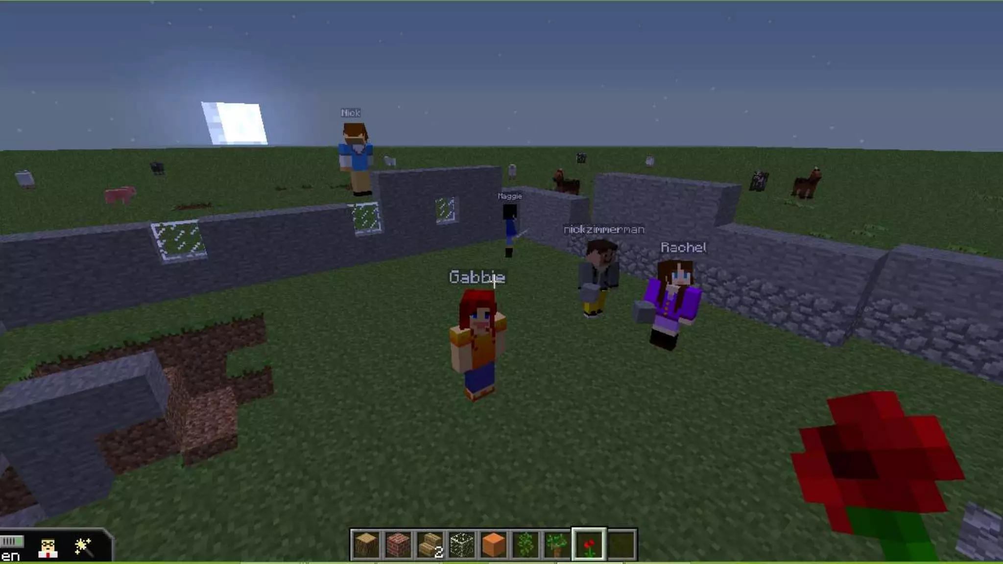 A Day in Minecraft | PPTX