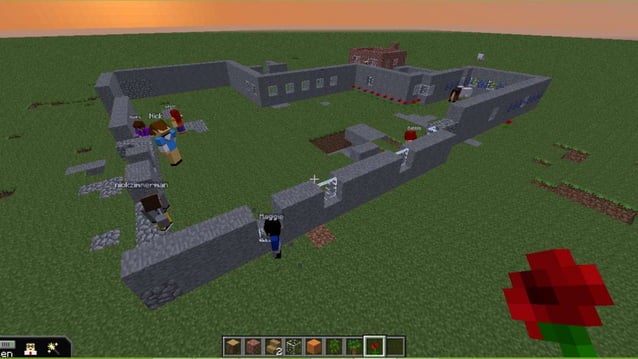 A Day in Minecraft | PPTX