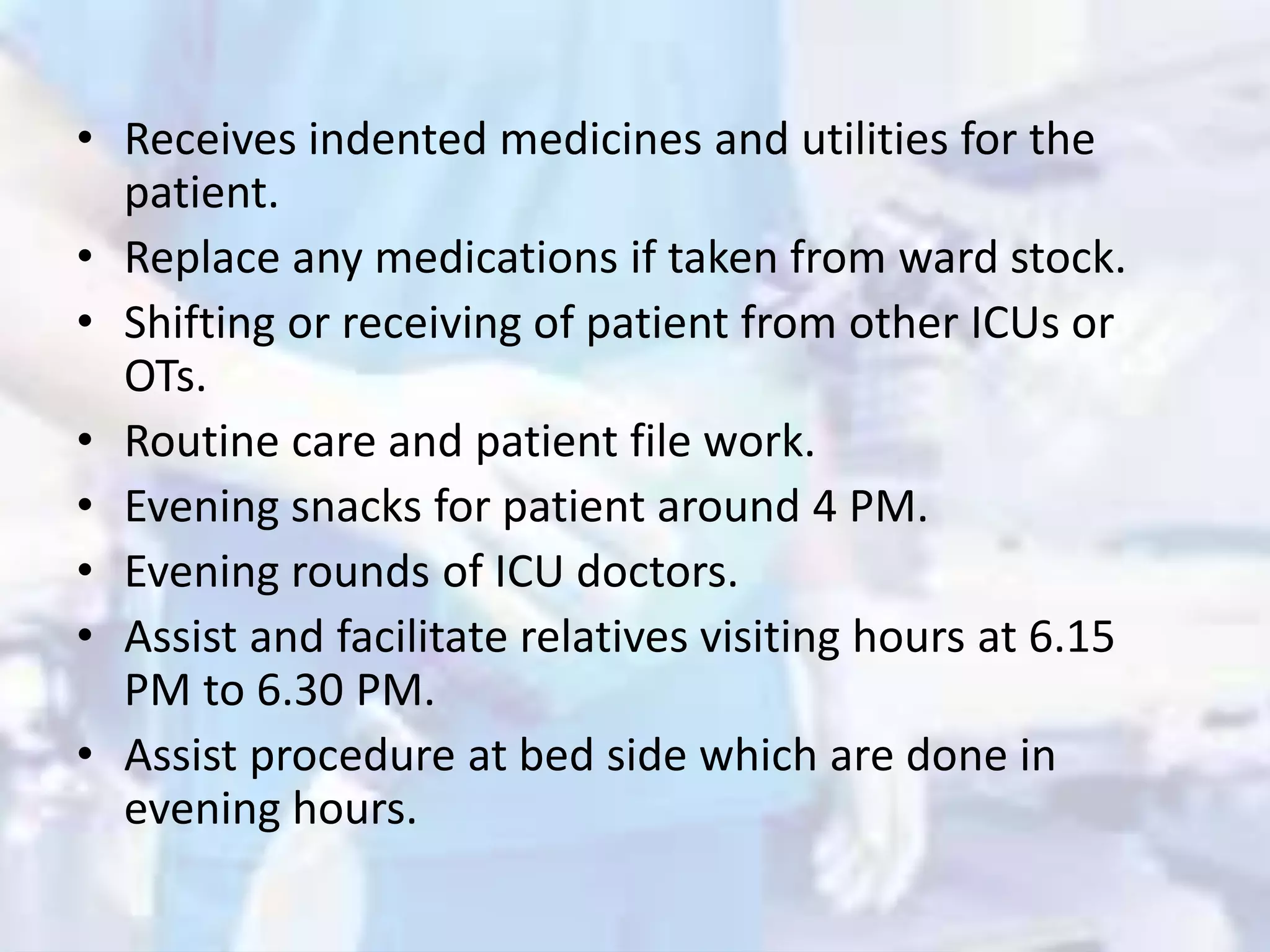 A day in the life of an iccu nurse | PPTX