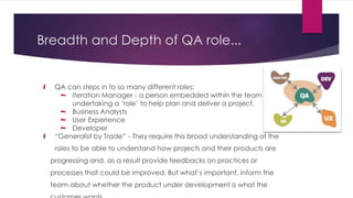 A day in the life of a QA | PPTX