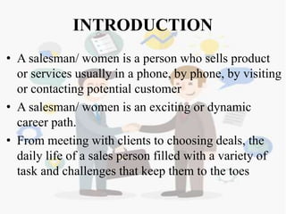 A DAY IN THE LIFE OF A SALESPERSON .pptx
