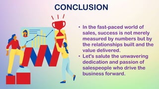 A DAY IN THE LIFE OF A SALESMAN / WOMAN | PPTX
