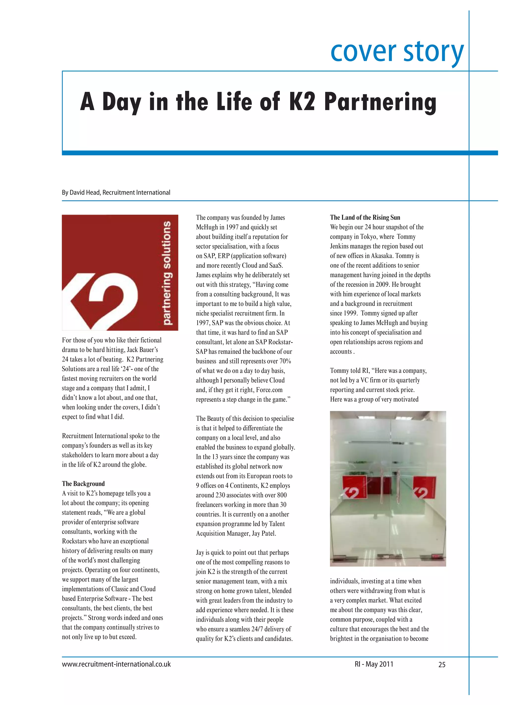 A Day In The Life Of K2 | PDF