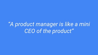A day in the life of product manager | PPTX