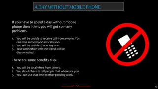 A day without electronics device new | PPTX