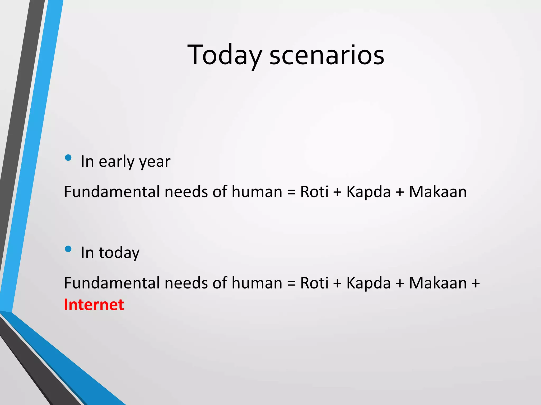 A day without internet | PPTX