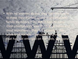 A day without internet | PPTX