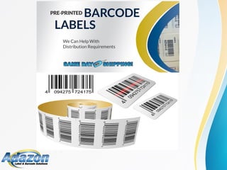 Adazon inc complete solution of barcode labels and labels rewinders ppt ...