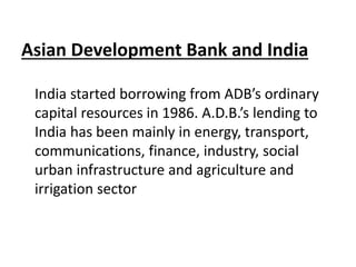 Asian Development Bank | PPTX