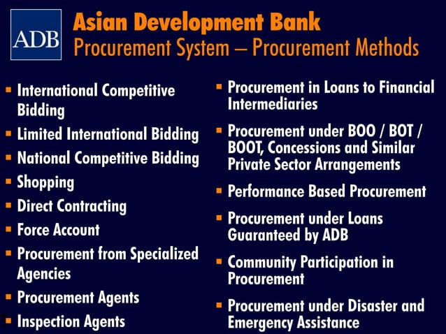 Procurement operation delivery optimization | PPT