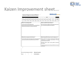 Introduction to Kaizen V3.0 (EGY).2 | PPTX | Logistics | Business