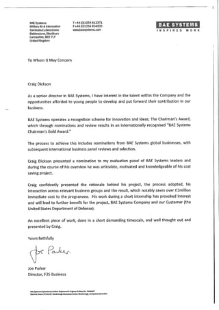 Letter of commendation | PDF