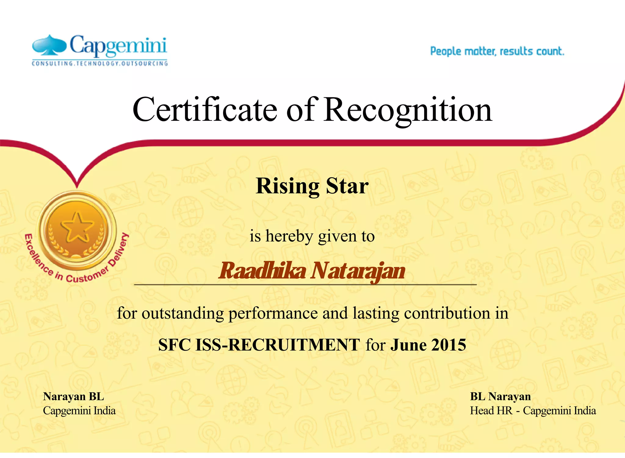 Award - Rising Star | PDF