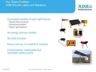 Adb airfield solutions moving airports to a greener future 20121023 | PDF