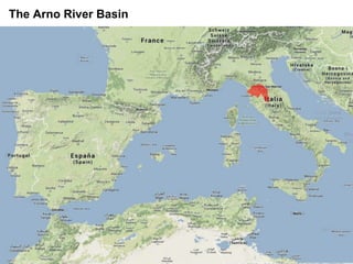 Arno River Map