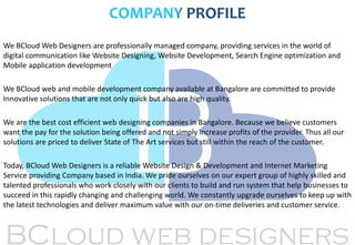 BCLOUD - Profile | PDF