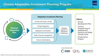 Finance strategies for adaptation. Presentation for CANCC | PDF