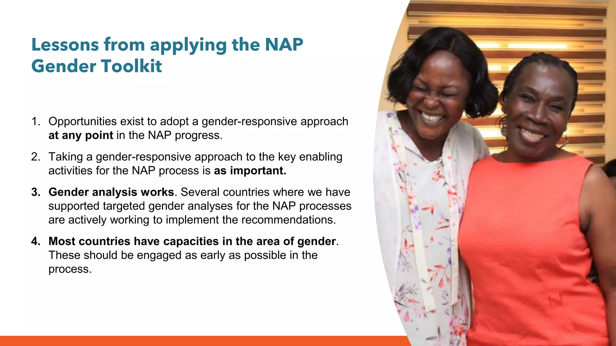How countries can pursue gender-responsive: National Adaptation Plan (NAP) processes | PDF