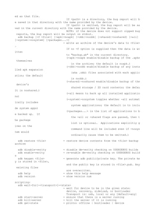 Adb instructions | PDF