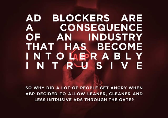 Adblock Plus backslash: a case study | PPT