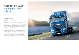 Adblue Maroc brochure | PDF