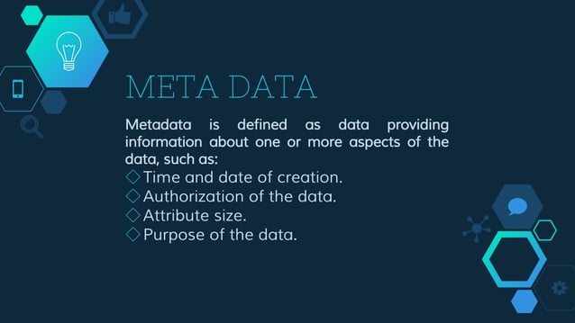 Data Dictionary | PPTX