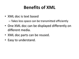 XML-Extensible Markup Language | PPT