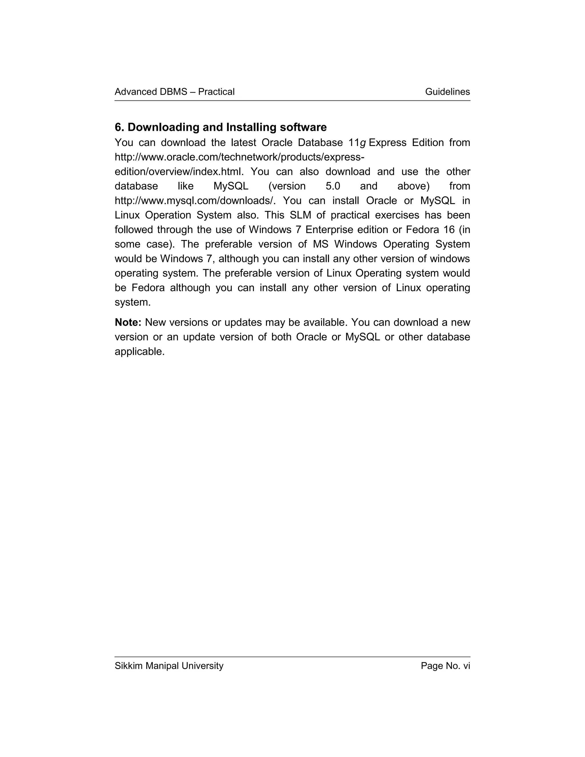 Adbms lab manual | PDF