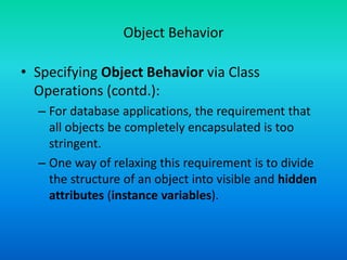 Adbms 12 encapsulation and its benefits | PPT