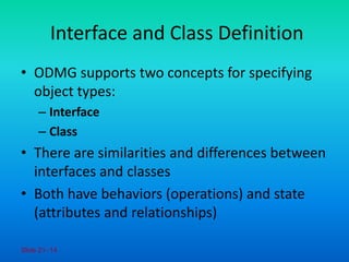Adbms 15 object data management group | PPTX